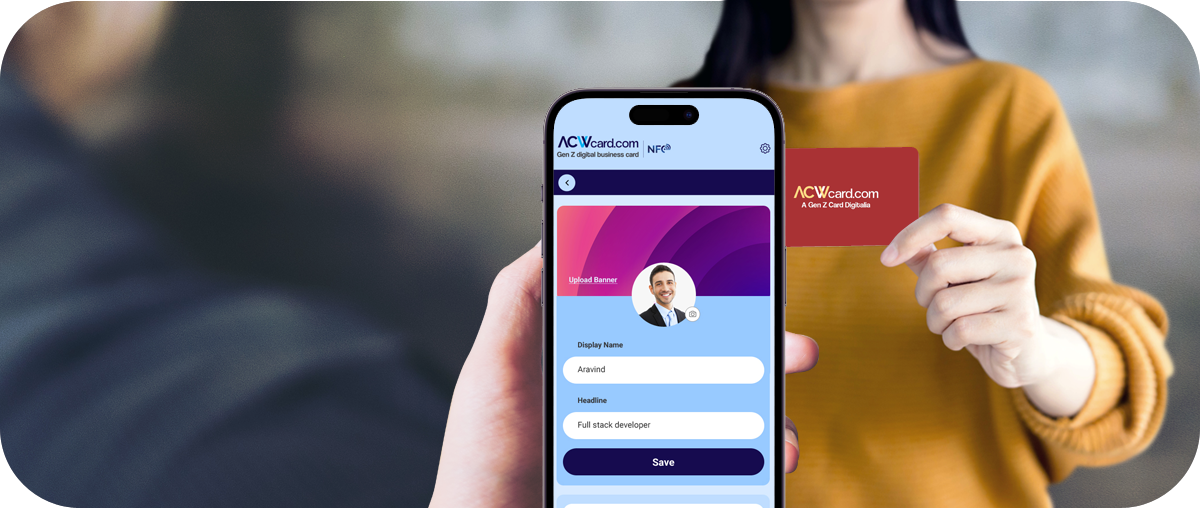 A new-gen NFC-powered Digital Business, Personal, Profile and Personal ...